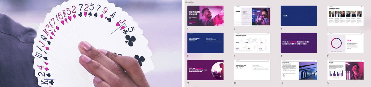 Turn Your Presentation Deck into a Winning Hand | Hotwire Global